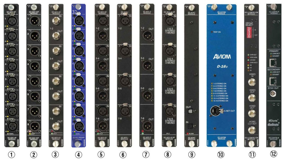 SD-Rack Series - DiGiCo - ヒビノインターサウンド株式会社