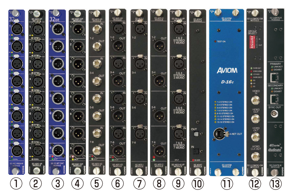 SD-Rack Series - DiGiCo - ヒビノインターサウンド株式会社